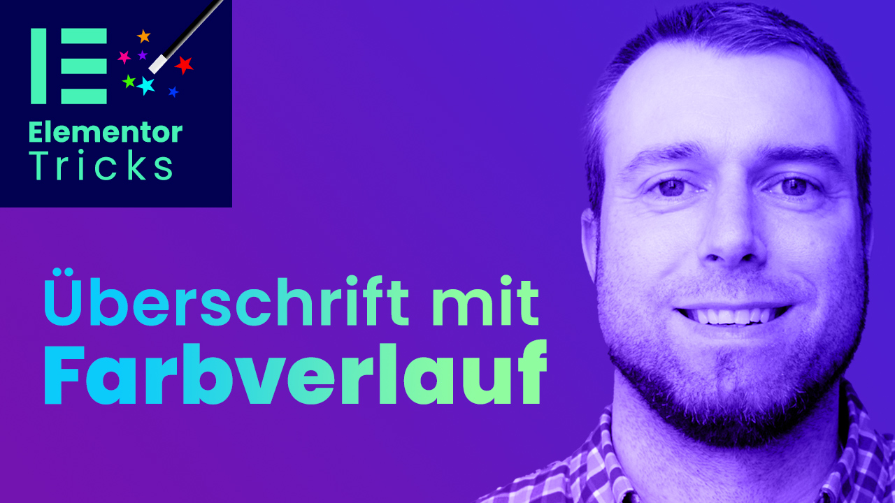 Text mit Farbverlauf in Elementor 👉🏻 CSS Trick (ohne Plugin) | Robert ...